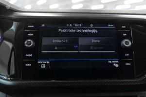 Black Volkswagen T-Cross 2022 in Vilnius, with an engine capacity of 1.00 L and mileage of 49 thousand km for 18250 €, photo 13 on AUTOMOTO.COM.LV
