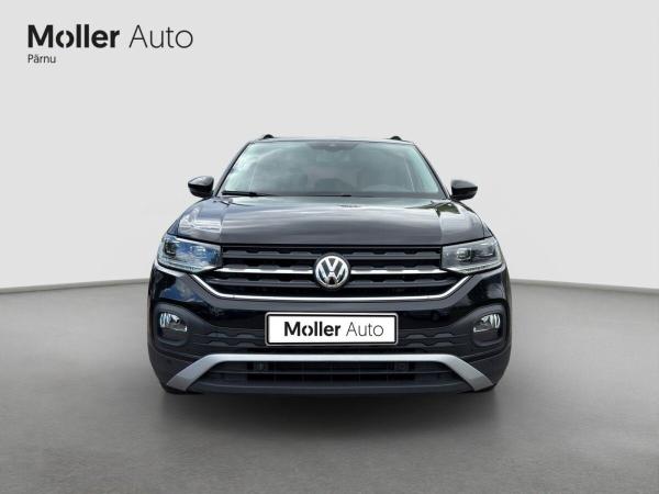 Black Volkswagen T-Cross 2019 in Parnu, with an engine capacity of 1.00 L and mileage of 86 thousand km for 15900 €, photo 3 on AUTOMOTO.COM.LV