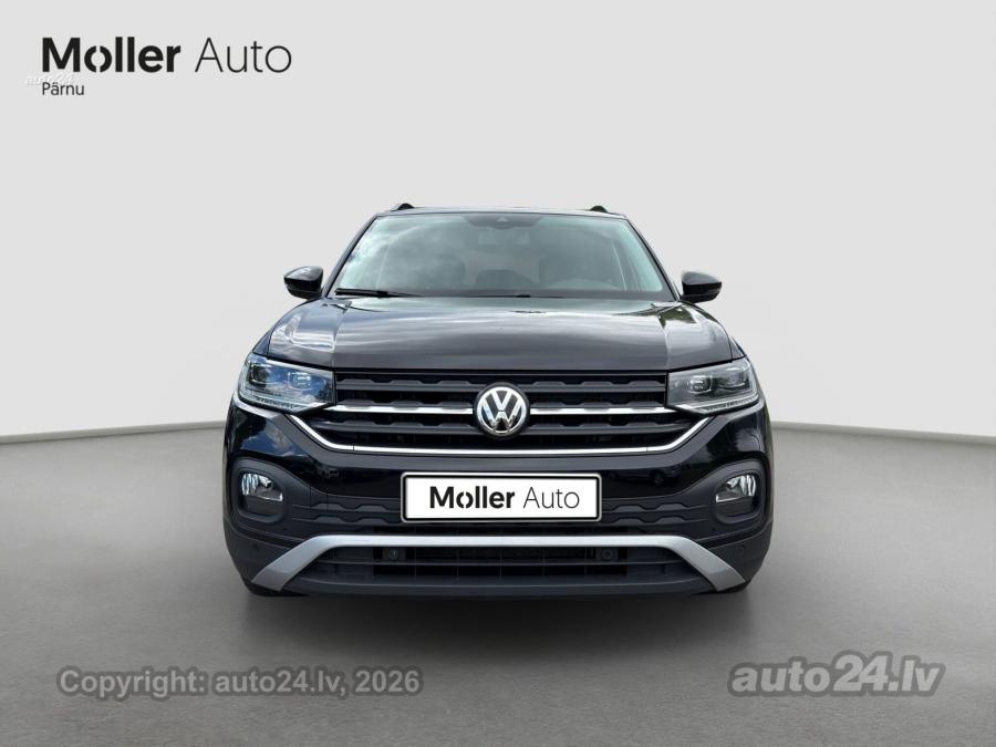Black Volkswagen T-Cross 2019 in Parnu, with an engine capacity of 1.00 L and mileage of 86 thousand km for 15900 €, photo 4 on AUTOMOTO.COM.LV