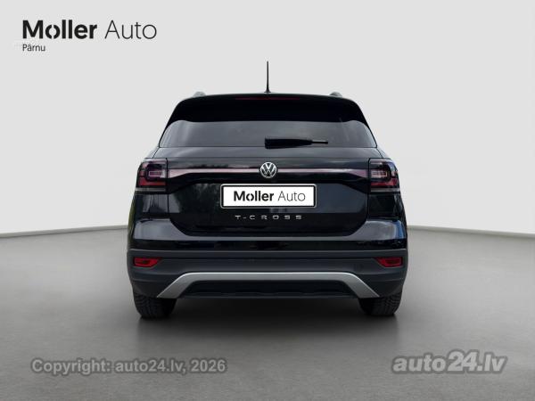 Black Volkswagen T-Cross 2019 in Parnu, with an engine capacity of 1.00 L and mileage of 86 thousand km for 15900 €, photo 4 on AUTOMOTO.COM.LV