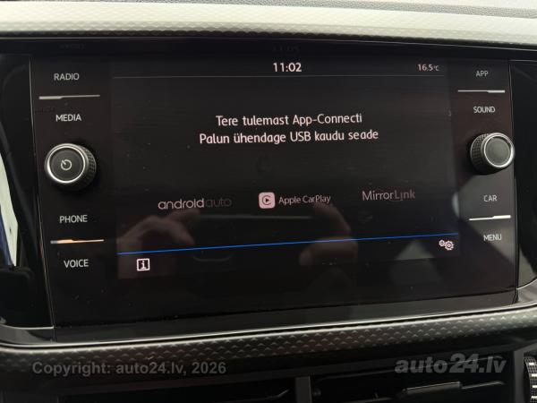Black Volkswagen T-Cross 2019 in Parnu, with an engine capacity of 1.00 L and mileage of 86 thousand km for 15900 €, photo 9 on AUTOMOTO.COM.LV