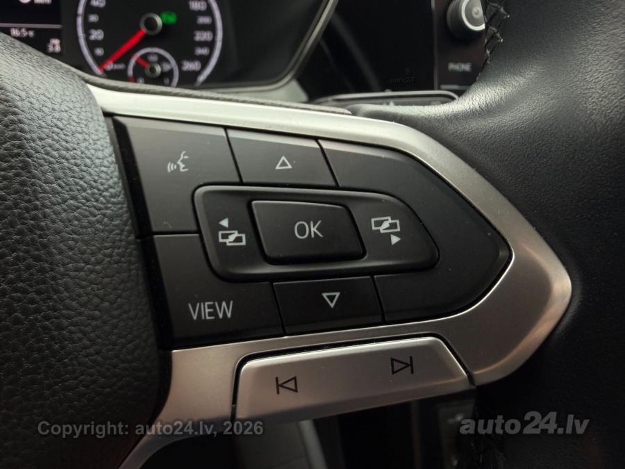 Black Volkswagen T-Cross 2019 in Parnu, with an engine capacity of 1.00 L and mileage of 86 thousand km for 15900 €, photo 16 on AUTOMOTO.COM.LV