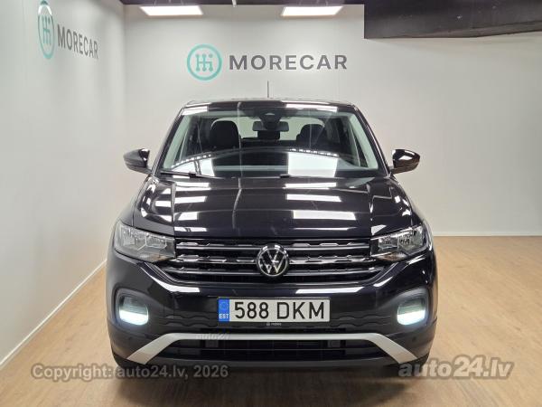 Black Volkswagen T-Cross 2021 in Tallinn, with an engine capacity of 1.00 L and mileage of 85 thousand km for 14900 €, photo 3 on AUTOMOTO.COM.LV