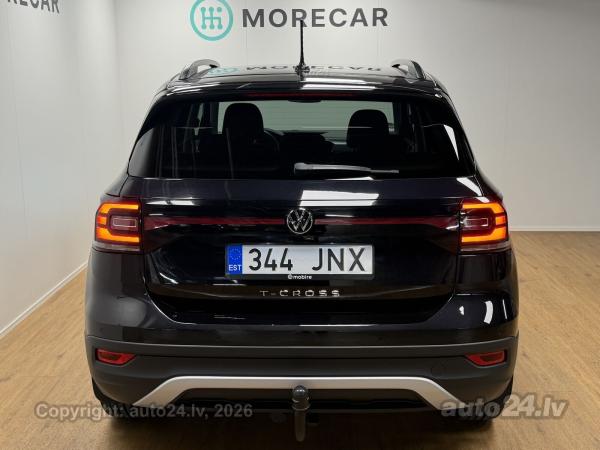 Black Volkswagen T-Cross 2022 in Tallinn, with an engine capacity of 1.50 L and mileage of 98 thousand km for 19490 €, photo 5 on AUTOMOTO.COM.LV