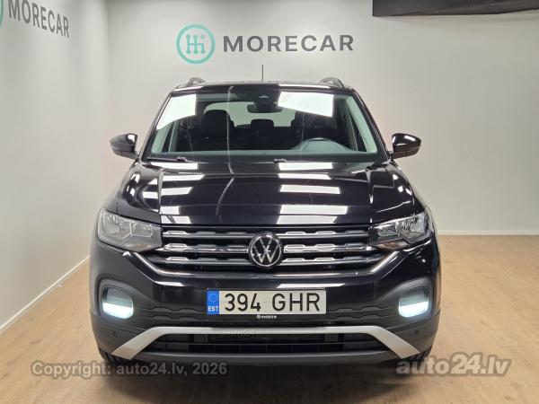 Black Volkswagen T-Cross 2022 in Tallinn, with an engine capacity of 1.00 L and mileage of 91 thousand km for 14900 €, photo 3 on AUTOMOTO.COM.LV