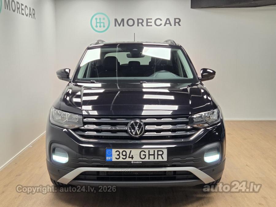 Melns Volkswagen T-Cross 2022 Tallina, ar dzinēja tilpumu 1.00 L un nobraukumu 91 tūkst. km par 14900 €, foto 3 vietnē AUTOMOTO.COM.LV