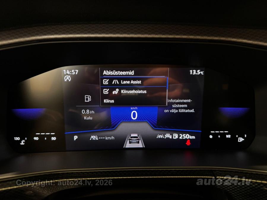 Black Volkswagen T-Cross 2025 in Tallinn, with an engine capacity of 1.50 L and mileage of 14 thousand km for 27900 €, photo 20 on AUTOMOTO.COM.LV