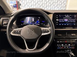 Black Volkswagen T-Cross 2025 in Tallinn, with an engine capacity of 1.50 L and mileage of 14 thousand km for 27900 €, photo 21 on AUTOMOTO.COM.LV