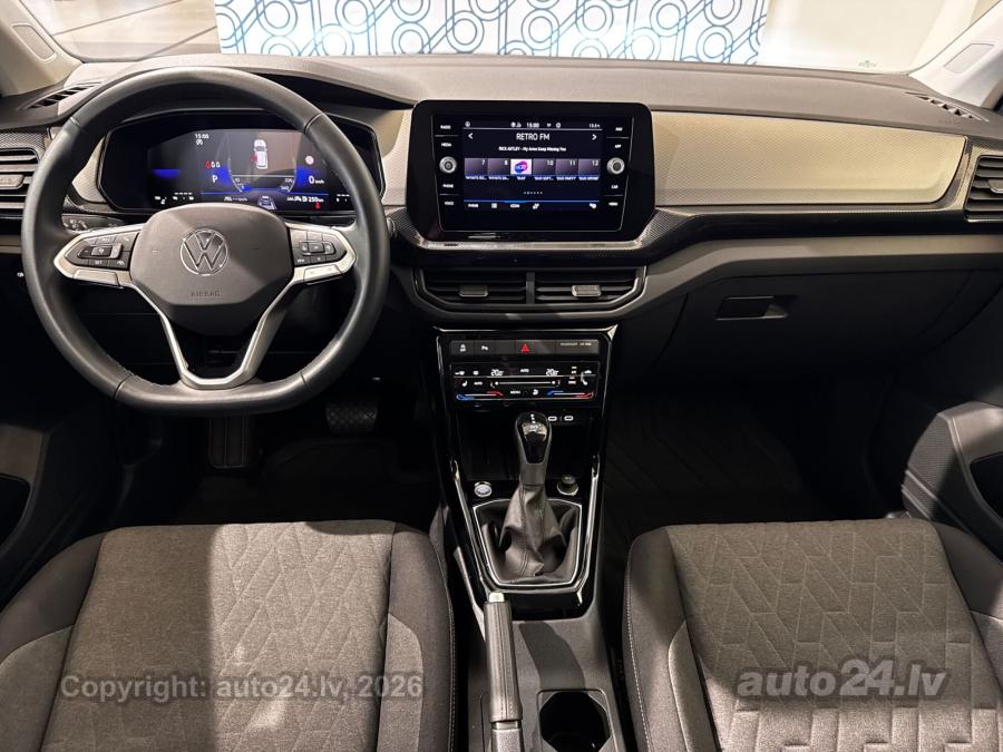 Black Volkswagen T-Cross 2025 in Tallinn, with an engine capacity of 1.50 L and mileage of 14 thousand km for 27900 €, photo 22 on AUTOMOTO.COM.LV