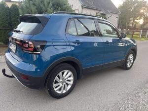 Zils Volkswagen T-Cross 2019 Šauļi, ar dzinēja tilpumu 1.00 L un nobraukumu 80 tūkst. km par 11700 €, foto 5 vietnē AUTOMOTO.COM.LV