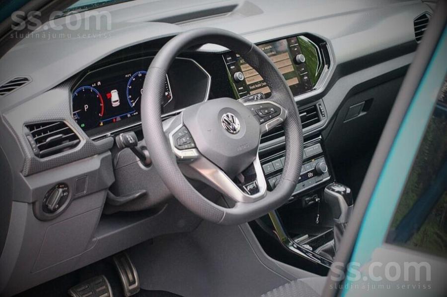 Синий Фольксваген T-Cross 2019 в Рига, объемом двигателя 1.00 л и пробегом 143 тыс. км за 16300 €, фото 15 на AUTOMOTO.COM.LV