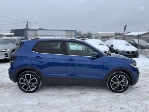 Zils Volkswagen T-Cross 2020 Kauņa, ar dzinēja tilpumu 1.00 L un nobraukumu 130 tūkst. km par 14400 €, foto 3 vietnē AUTOMOTO.COM.LV