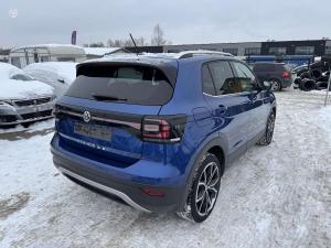 Zils Volkswagen T-Cross 2020 Kauņa, ar dzinēja tilpumu 1.00 L un nobraukumu 130 tūkst. km par 14400 €, foto 6 vietnē AUTOMOTO.COM.LV