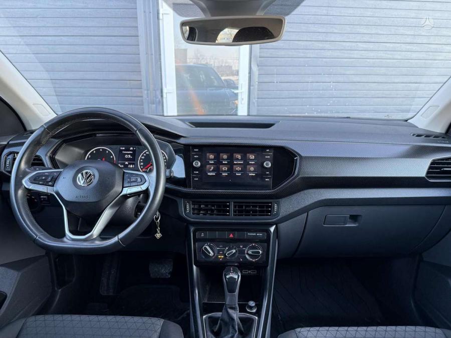 Zils Volkswagen T-Cross 2020 Kauņa, ar dzinēja tilpumu 1.00 L un nobraukumu 53 tūkst. km par 15200 €, foto 11 vietnē AUTOMOTO.COM.LV