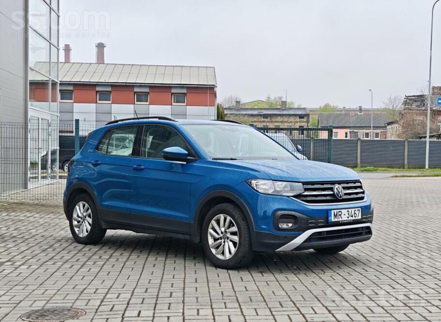 Zils Volkswagen T-Cross 2020 Liepāja, ar dzinēja tilpumu 1.00 L un nobraukumu 95 tūkst. km par 12900 €, foto 8 vietnē AUTOMOTO.COM.LV