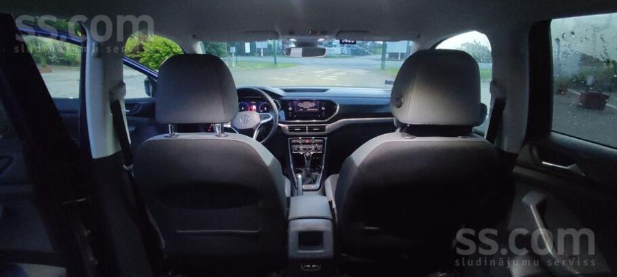 Zils Volkswagen T-Cross 2020 Rīga, ar dzinēja tilpumu 1.50 L un nobraukumu 38 tūkst. km par 19000 €, foto 6 vietnē AUTOMOTO.COM.LV
