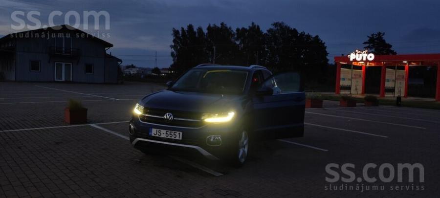 Zils Volkswagen T-Cross 2020 Rīga, ar dzinēja tilpumu 1.50 L un nobraukumu 38 tūkst. km par 19000 €, foto 13 vietnē AUTOMOTO.COM.LV