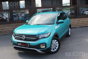 Синий Фольксваген T-Cross 2020 в Рига, объемом двигателя 1.60 л и пробегом 0 тыс. км за 12900 €, фото  на AUTOMOTO.COM.LV