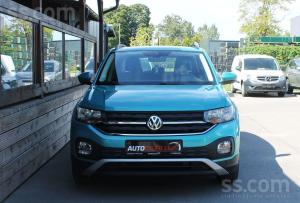 Zils Volkswagen T-Cross 2020 Rīga, ar dzinēja tilpumu 1.60 L un nobraukumu 0 tūkst. km par 12900 €, foto 3 vietnē AUTOMOTO.COM.LV