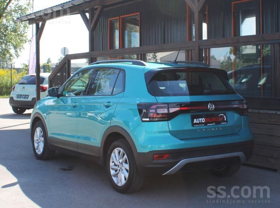 Zils Volkswagen T-Cross 2020 Rīga, ar dzinēja tilpumu 1.60 L un nobraukumu 0 tūkst. km par 12900 €, foto 6 vietnē AUTOMOTO.COM.LV