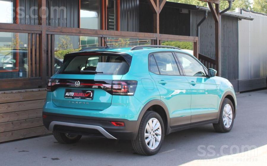 Zils Volkswagen T-Cross 2020 Rīga, ar dzinēja tilpumu 1.60 L un nobraukumu 0 tūkst. km par 12900 €, foto 8 vietnē AUTOMOTO.COM.LV