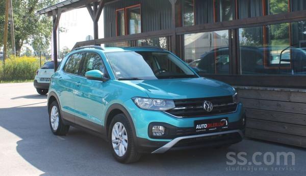 Volkswagen T-Cross 2020 Rīga vietnē Zils Volkswagen T-Cross 2020 Rīga, ar dzinēja tilpumu 1.60 L un nobraukumu 0 tūkst. km par 12900 €, foto 10 vietnē AUTOMOTO.COM.LV