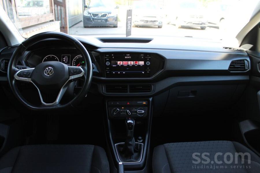 Zils Volkswagen T-Cross 2020 Rīga, ar dzinēja tilpumu 1.60 L un nobraukumu 0 tūkst. km par 12900 €, foto 14 vietnē AUTOMOTO.COM.LV