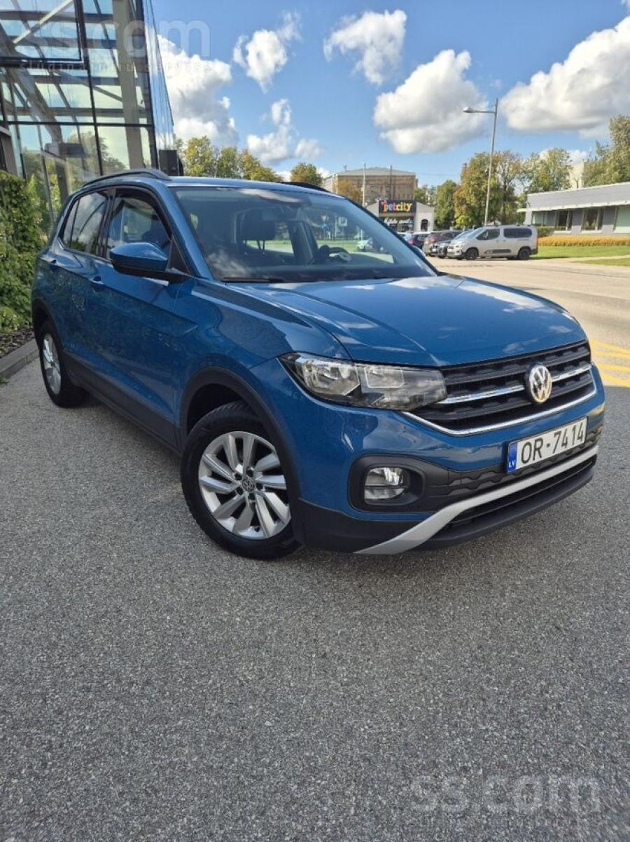 Синий Фольксваген T-Cross 2020 в Рига, объемом двигателя 1.00 л и пробегом 174 тыс. км за 13900 €, фото 3 на AUTOMOTO.COM.LV