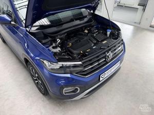 Blue Volkswagen T-Cross 2021 in Kaunas, with an engine capacity of 1.50 L and mileage of 25 thousand km for 26283 €, photo 11 on AUTOMOTO.COM.LV