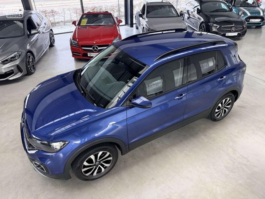 Blue Volkswagen T-Cross 2021 in Kaunas, with an engine capacity of 1.50 L and mileage of 25 thousand km for 26283 €, photo 16 on AUTOMOTO.COM.LV