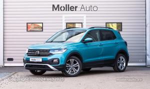 Zils Volkswagen T-Cross 2022 Jelgava, ar dzinēja tilpumu 1.00 L un nobraukumu 42 tūkst. km par 19420 €, foto  vietnē AUTOMOTO.COM.LV