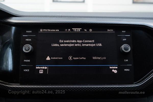 Zils Volkswagen T-Cross 2022 Jelgava, ar dzinēja tilpumu 1.00 L un nobraukumu 42 tūkst. km par 19420 €, foto 11 vietnē AUTOMOTO.COM.LV