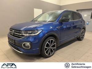 Zils Volkswagen T-Cross 2022 Kauņa, ar dzinēja tilpumu 1.50 L un nobraukumu 30 tūkst. km par 25769 €, foto  vietnē AUTOMOTO.COM.LV