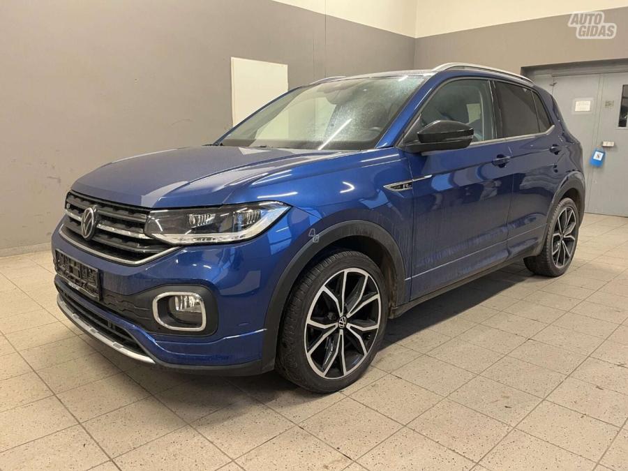 Zils Volkswagen T-Cross 2022 Kauņa, ar dzinēja tilpumu 1.50 L un nobraukumu 30 tūkst. km par 25769 €, foto 2 vietnē AUTOMOTO.COM.LV