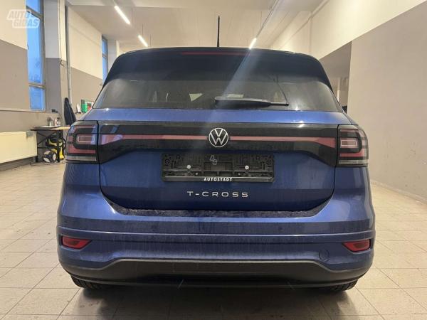 Zils Volkswagen T-Cross 2022 Kauņa, ar dzinēja tilpumu 1.50 L un nobraukumu 30 tūkst. km par 25769 €, foto 5 vietnē AUTOMOTO.COM.LV