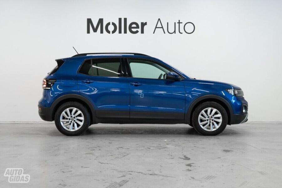 Blue Volkswagen T-Cross 2022 in Vilnius, with an engine capacity of 1.00 L and mileage of 75 thousand km for 17300 €, photo 4 on AUTOMOTO.COM.LV