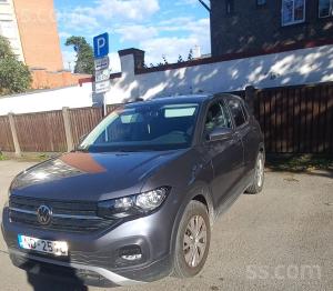 Синий Фольксваген T-Cross 2022 в Рига, объемом двигателя 1.00 л и пробегом 35 тыс. км за 15950 €, фото 4 на AUTOMOTO.COM.LV