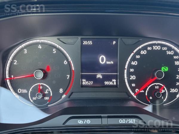Blue Volkswagen T-Cross 2022 in Riga, with an engine capacity of 1.00 L and mileage of 81 thousand km for 15700 €, photo 8 on AUTOMOTO.COM.LV