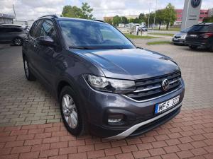 Zils Volkswagen T-Cross 2022 Šauļi, ar dzinēja tilpumu 1.00 L un nobraukumu 80 tūkst. km par 15600 €, foto 4 vietnē AUTOMOTO.COM.LV