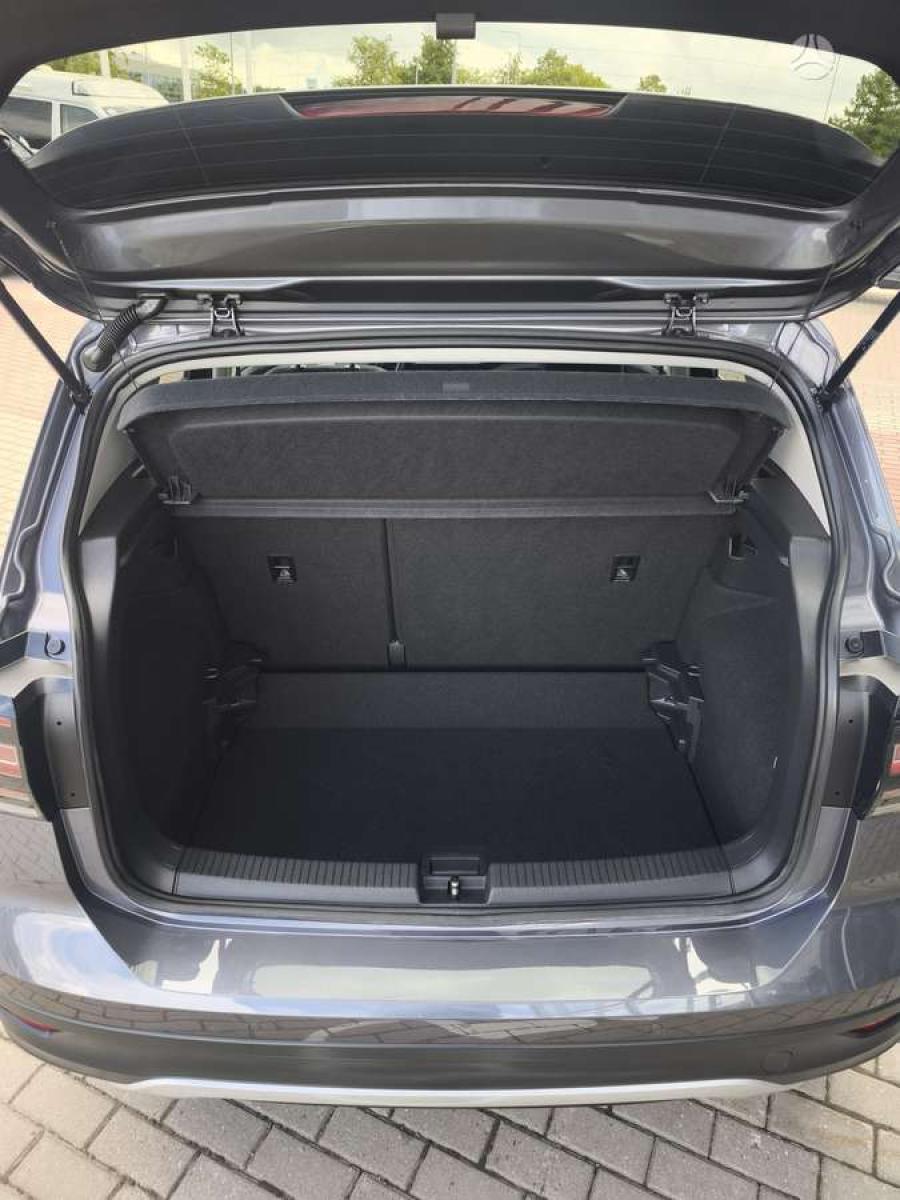 Zils Volkswagen T-Cross 2022 Šauļi, ar dzinēja tilpumu 1.00 L un nobraukumu 80 tūkst. km par 15600 €, foto 9 vietnē AUTOMOTO.COM.LV