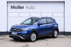 Zils Volkswagen T-Cross 2022 Rīga, ar dzinēja tilpumu 1.00 L un nobraukumu 96 tūkst. km par 14950 €, foto  vietnē AUTOMOTO.COM.LV