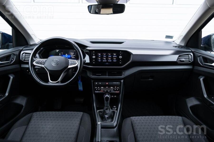 Синий Фольксваген T-Cross 2022 в Рига, объемом двигателя 1.00 л и пробегом 96 тыс. км за 14950 €, фото 9 на AUTOMOTO.COM.LV