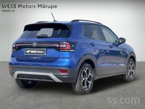 Синий Фольксваген T-Cross 2023 в Рига, объемом двигателя 1.00 л и пробегом 52 тыс. км за 17590 €, фото 3 на AUTOMOTO.COM.LV