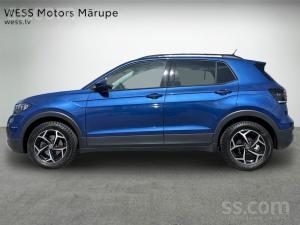 Синий Фольксваген T-Cross 2023 в Рига, объемом двигателя 1.00 л и пробегом 52 тыс. км за 17590 €, фото 4 на AUTOMOTO.COM.LV