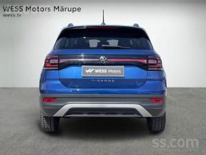 Синий Фольксваген T-Cross 2023 в Рига, объемом двигателя 1.00 л и пробегом 52 тыс. км за 17590 €, фото 5 на AUTOMOTO.COM.LV