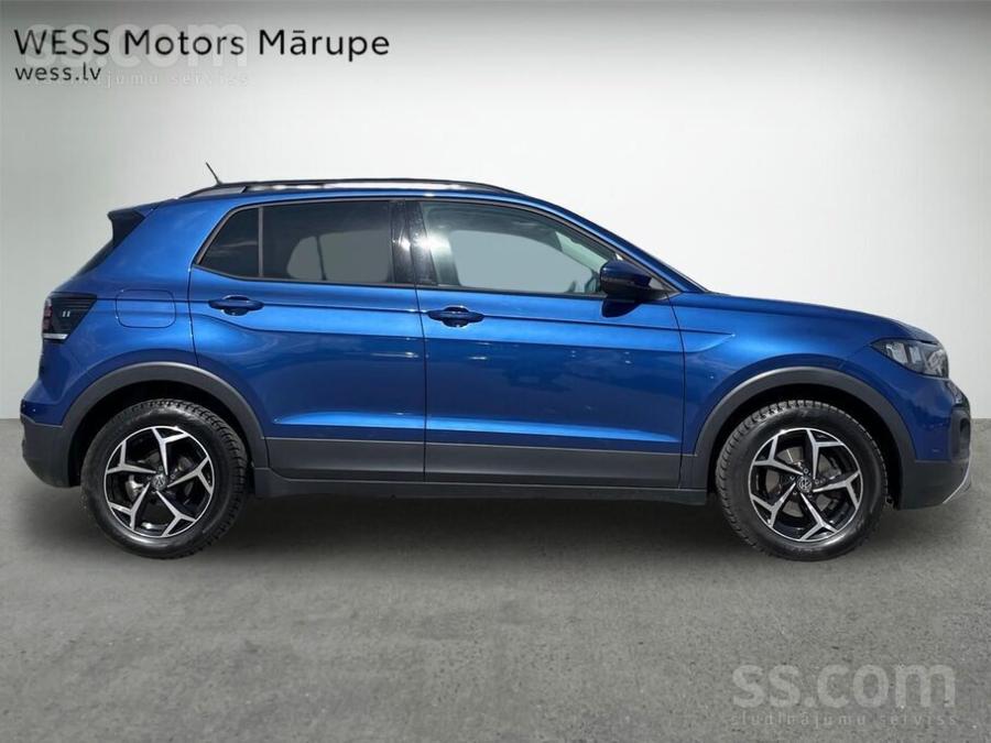 Синий Фольксваген T-Cross 2023 в Рига, объемом двигателя 1.00 л и пробегом 52 тыс. км за 17590 €, фото 17 на AUTOMOTO.COM.LV