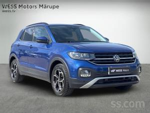 Синий Фольксваген T-Cross 2023 в Рига, объемом двигателя 1.00 л и пробегом 52 тыс. км за 17590 €, фото 19 на AUTOMOTO.COM.LV
