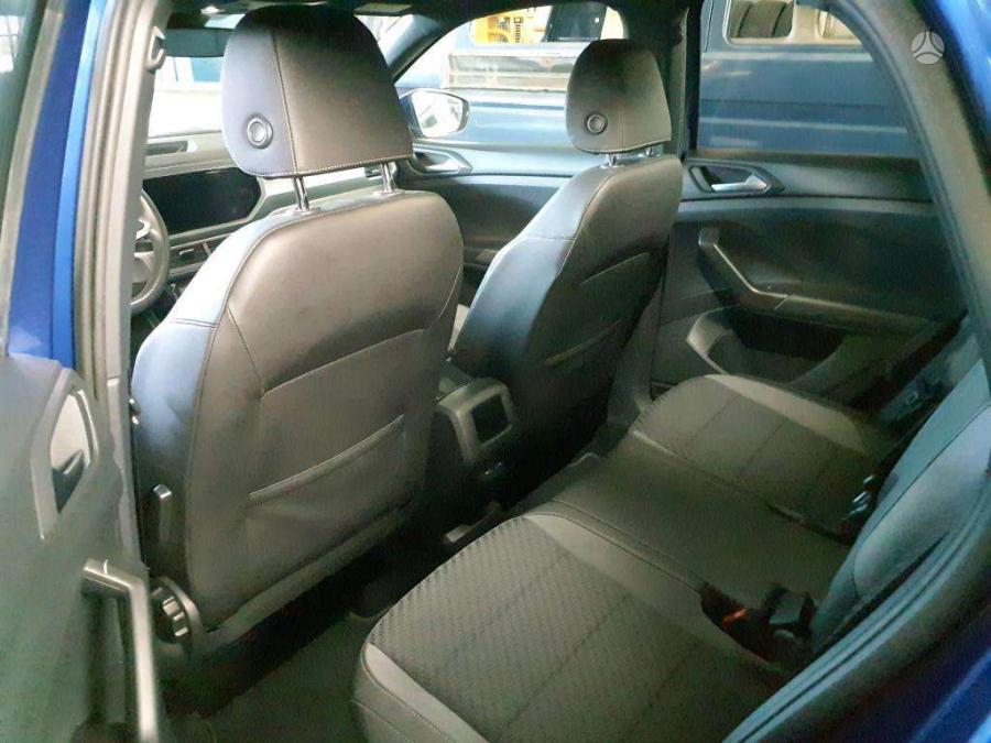 Zils Volkswagen T-Cross 2023 Viļņa, ar dzinēja tilpumu 1.50 L un nobraukumu 100 tūkst. km par 21360 €, foto 10 vietnē AUTOMOTO.COM.LV