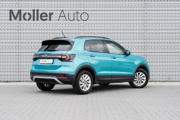 Zils Volkswagen T-Cross 2023 Mārupe, ar dzinēja tilpumu 1.00 L un nobraukumu 37 tūkst. km par 19900 €, foto 4 vietnē AUTOMOTO.COM.LV