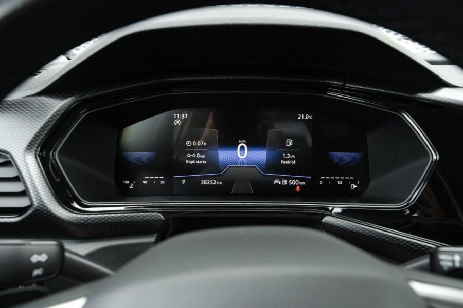 Zils Volkswagen T-Cross 2023 Mārupe, ar dzinēja tilpumu 1.00 L un nobraukumu 37 tūkst. km par 19900 €, foto 12 vietnē AUTOMOTO.COM.LV